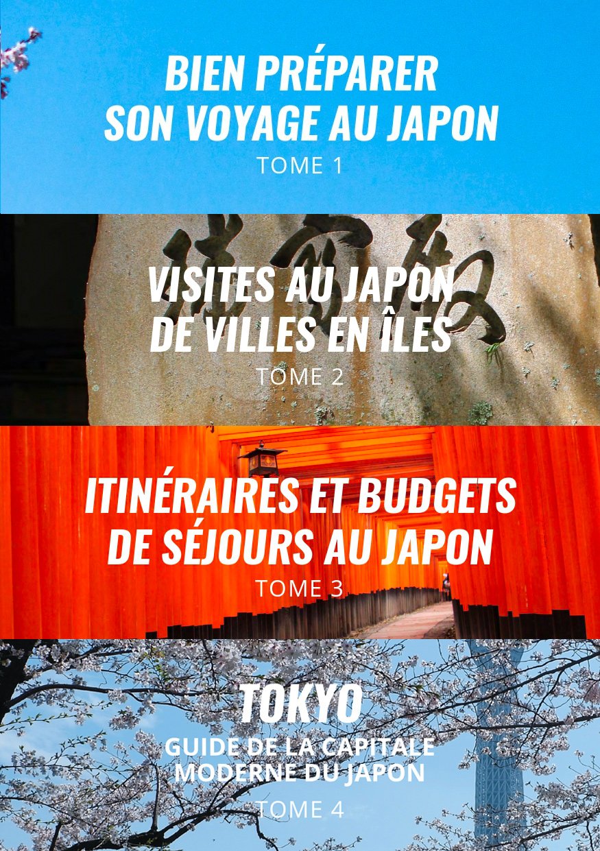 Pack de livres "Voyage au Japon" (4 tomes)