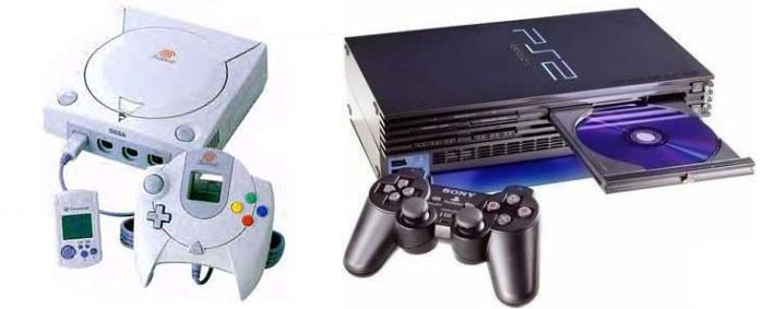 Graphiques De La Sega Dreamcast Par Rapport à La Ps2 Dreamcast Vs