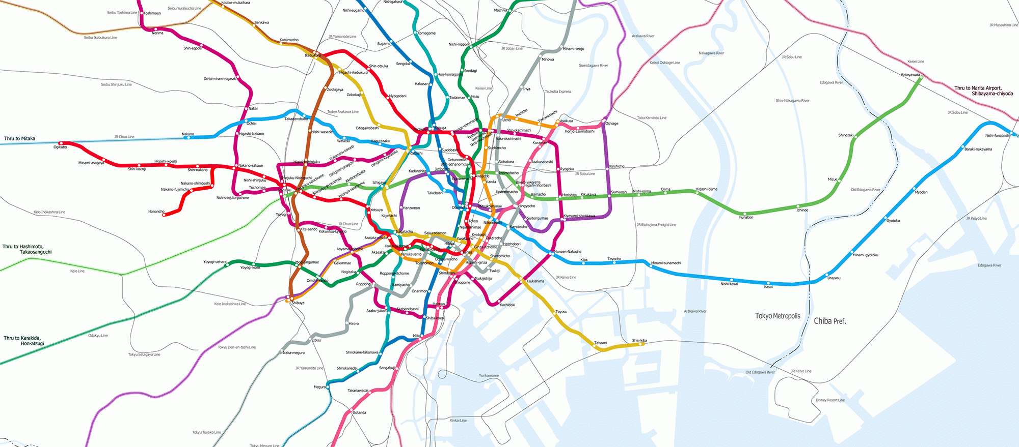 Les meilleurs quartiers où loger à Tokyo