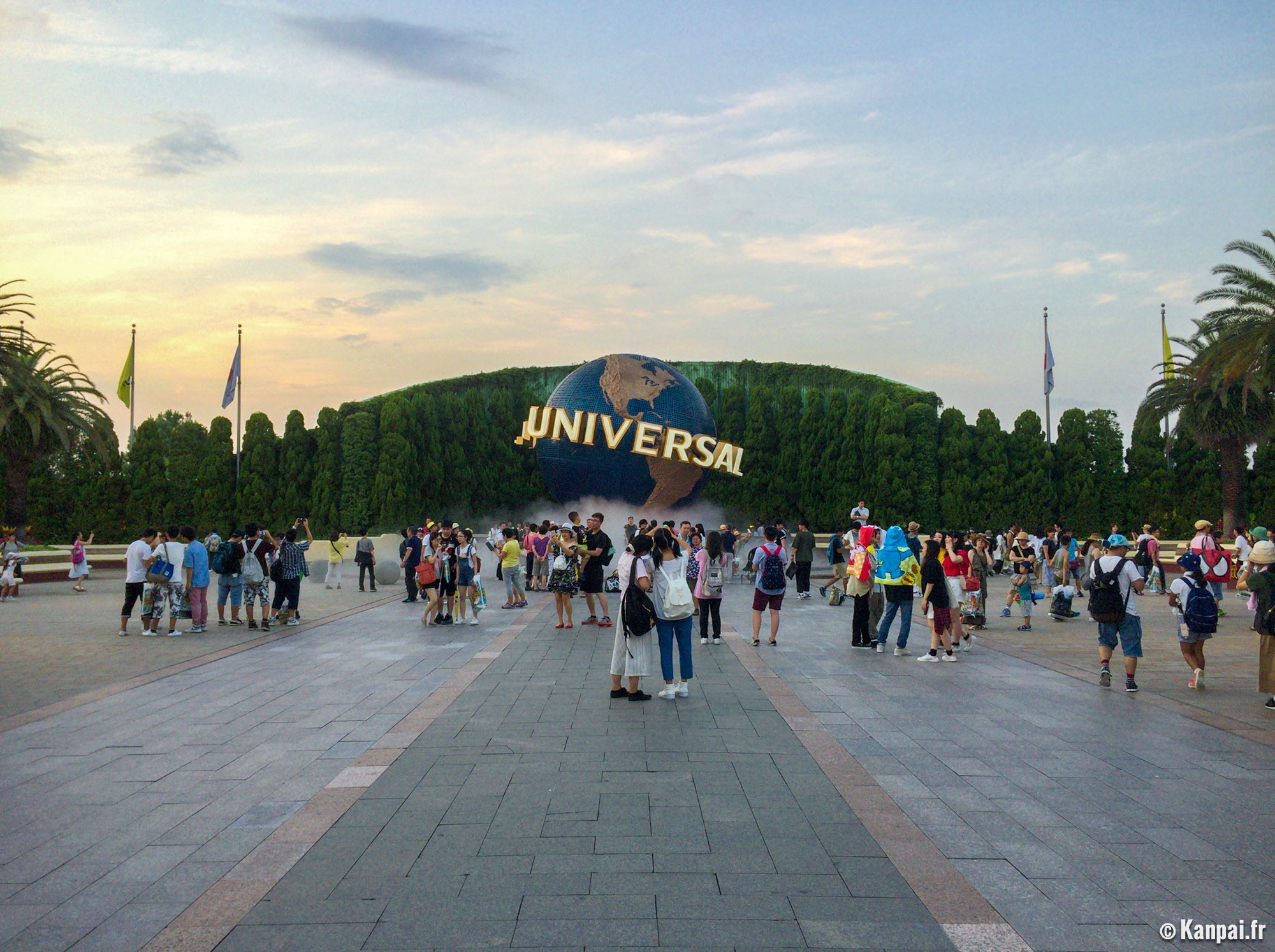 Universal Studios Japan - Le parc d'attractions de sang mêlé à Osaka