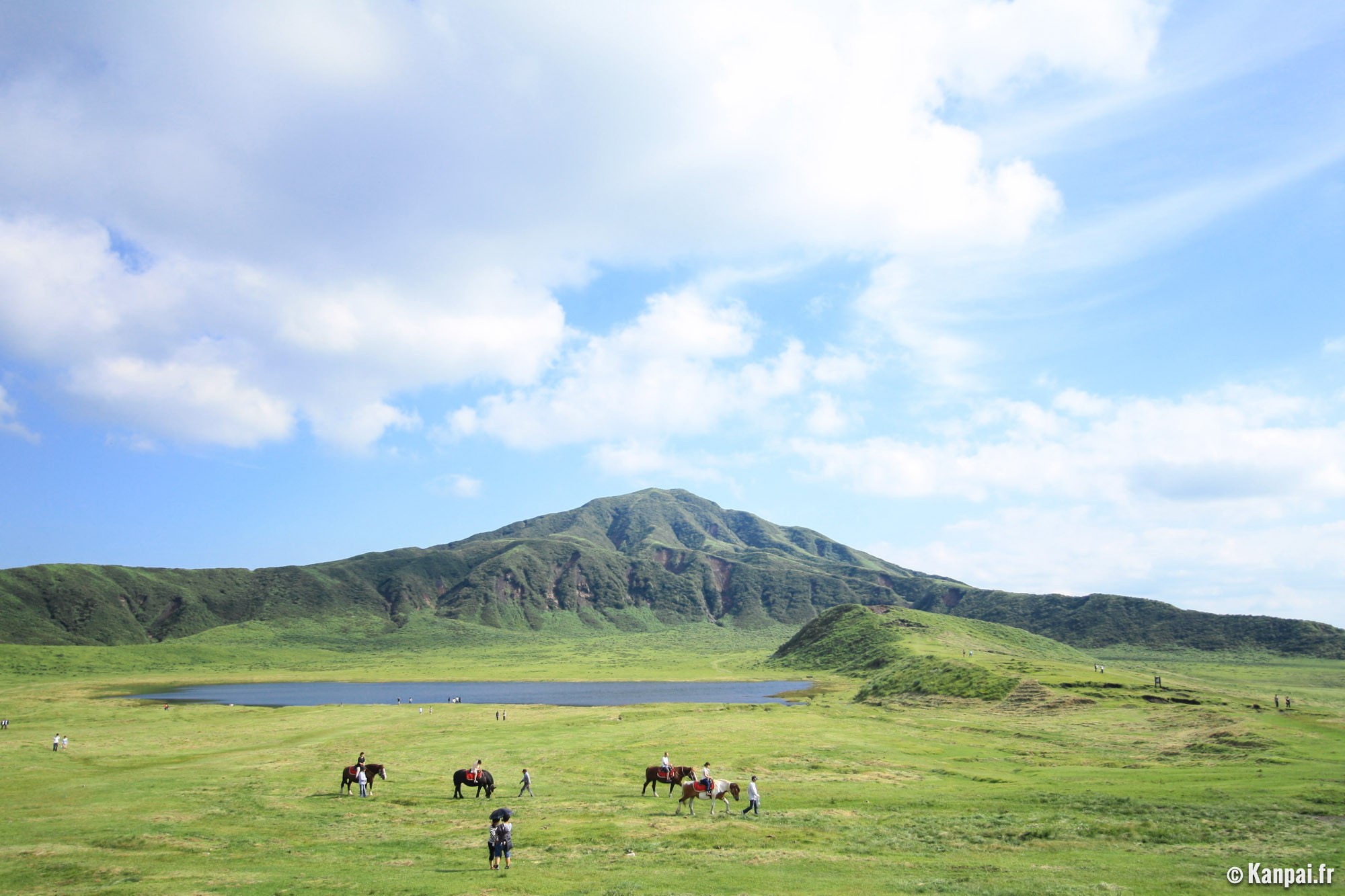 Mont Aso - Le volcan actif et verdoyant de Kyushu