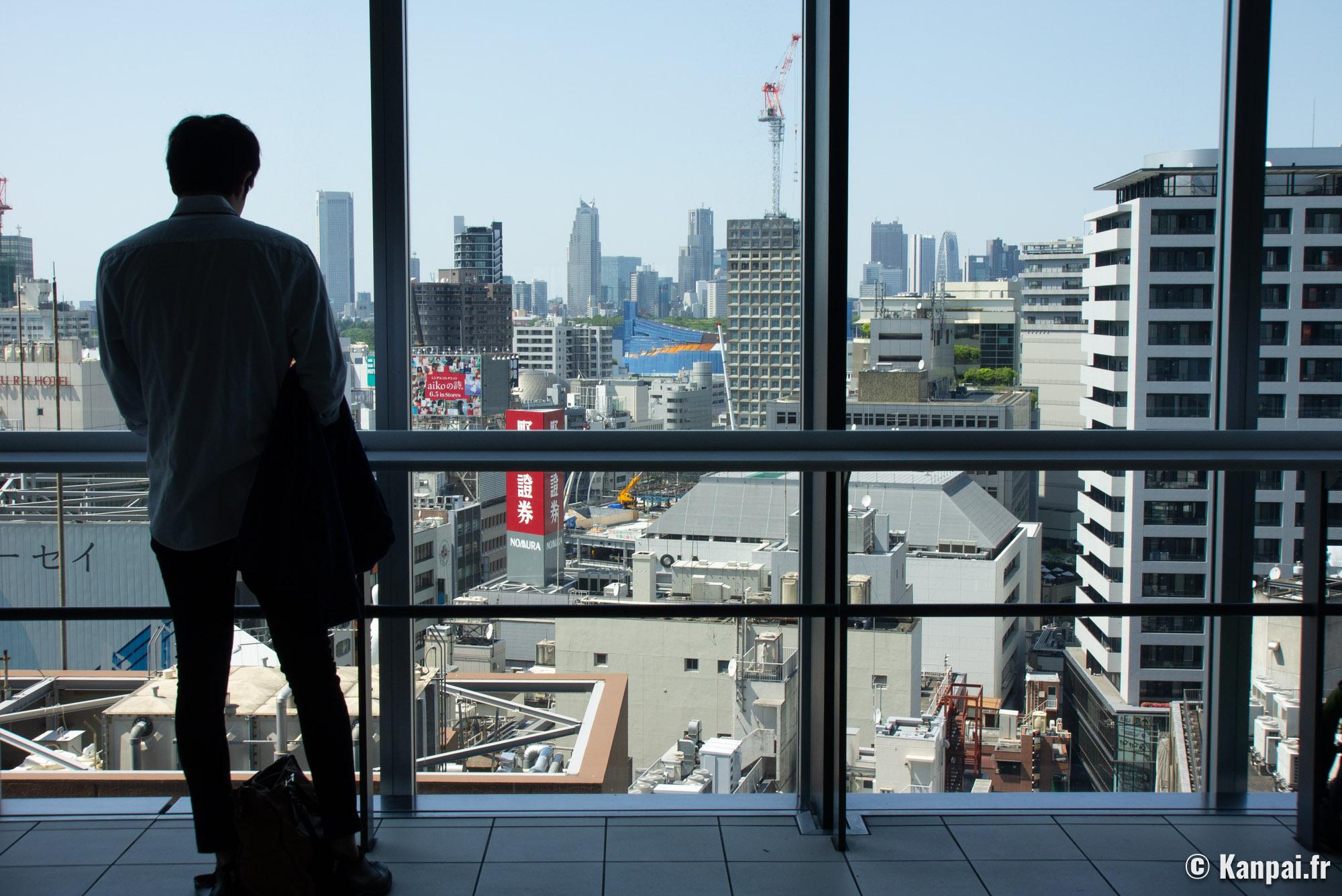 Shibuya Hikarie - La vue plongeante et gratuite sur le quartier