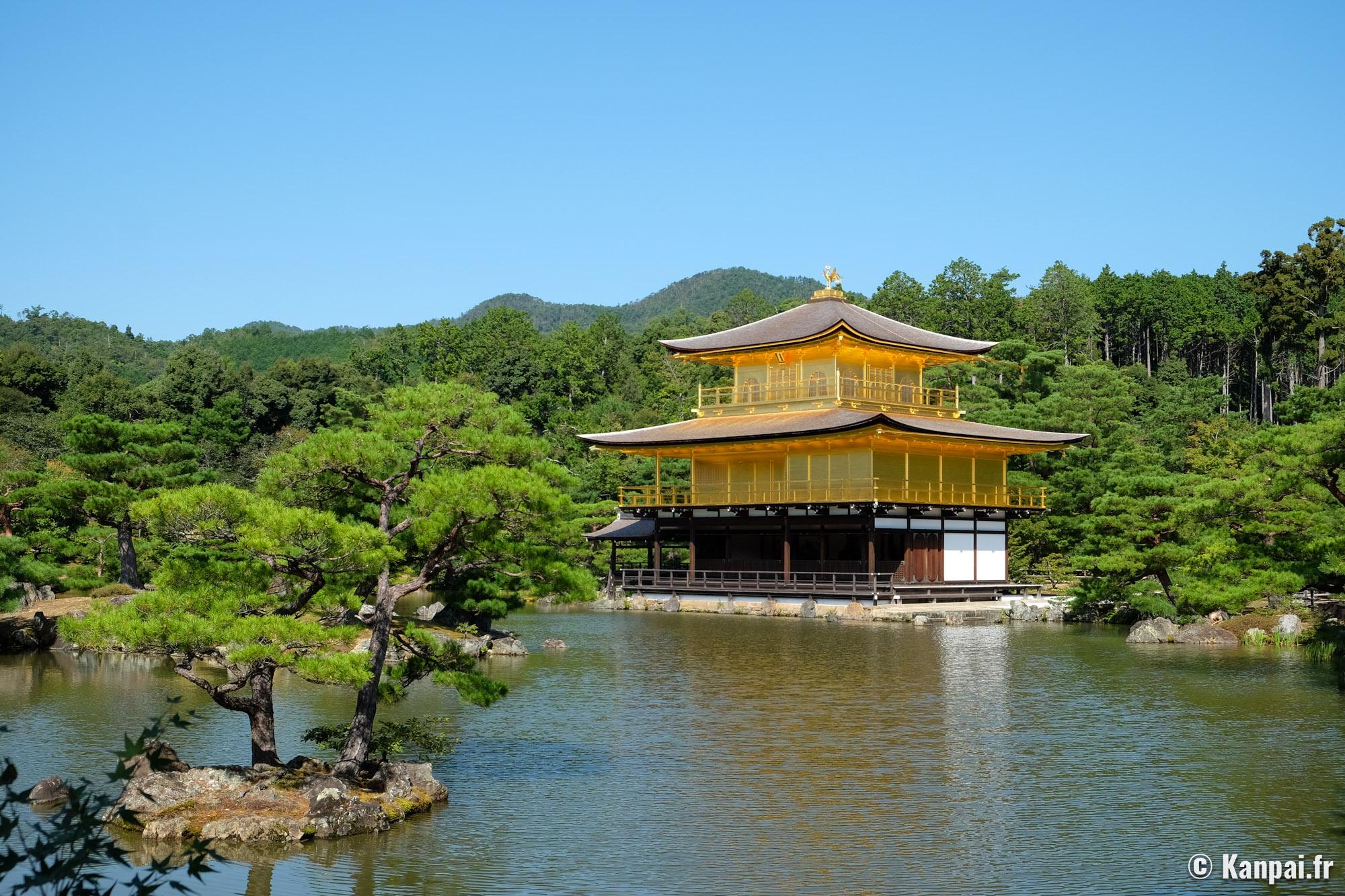 Kinkaku-ji - Le temple du Pavillon d'Or à Kyoto