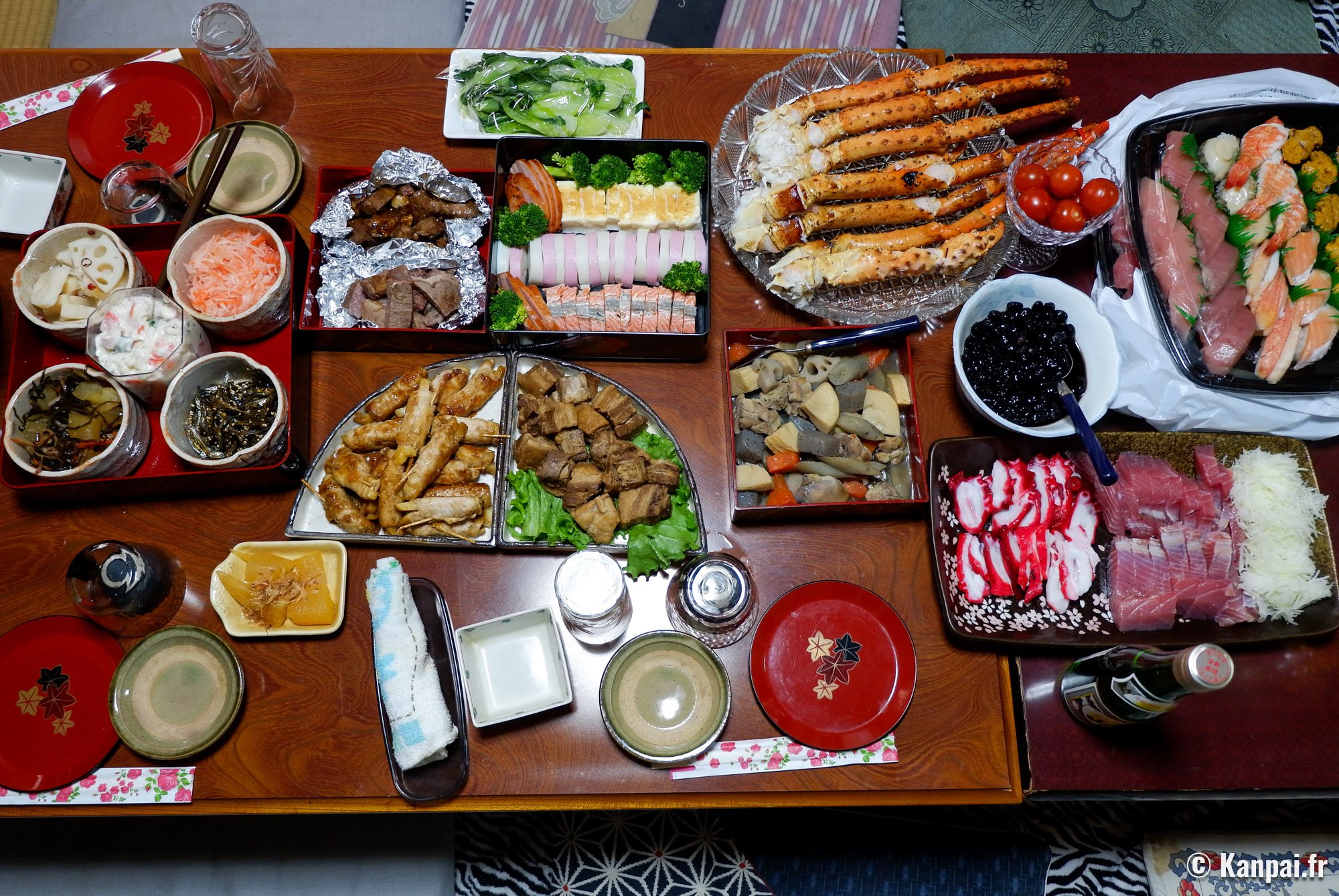 Osechi ryori - 🍱 Le festin traditionnel du Nouvel An au Japon