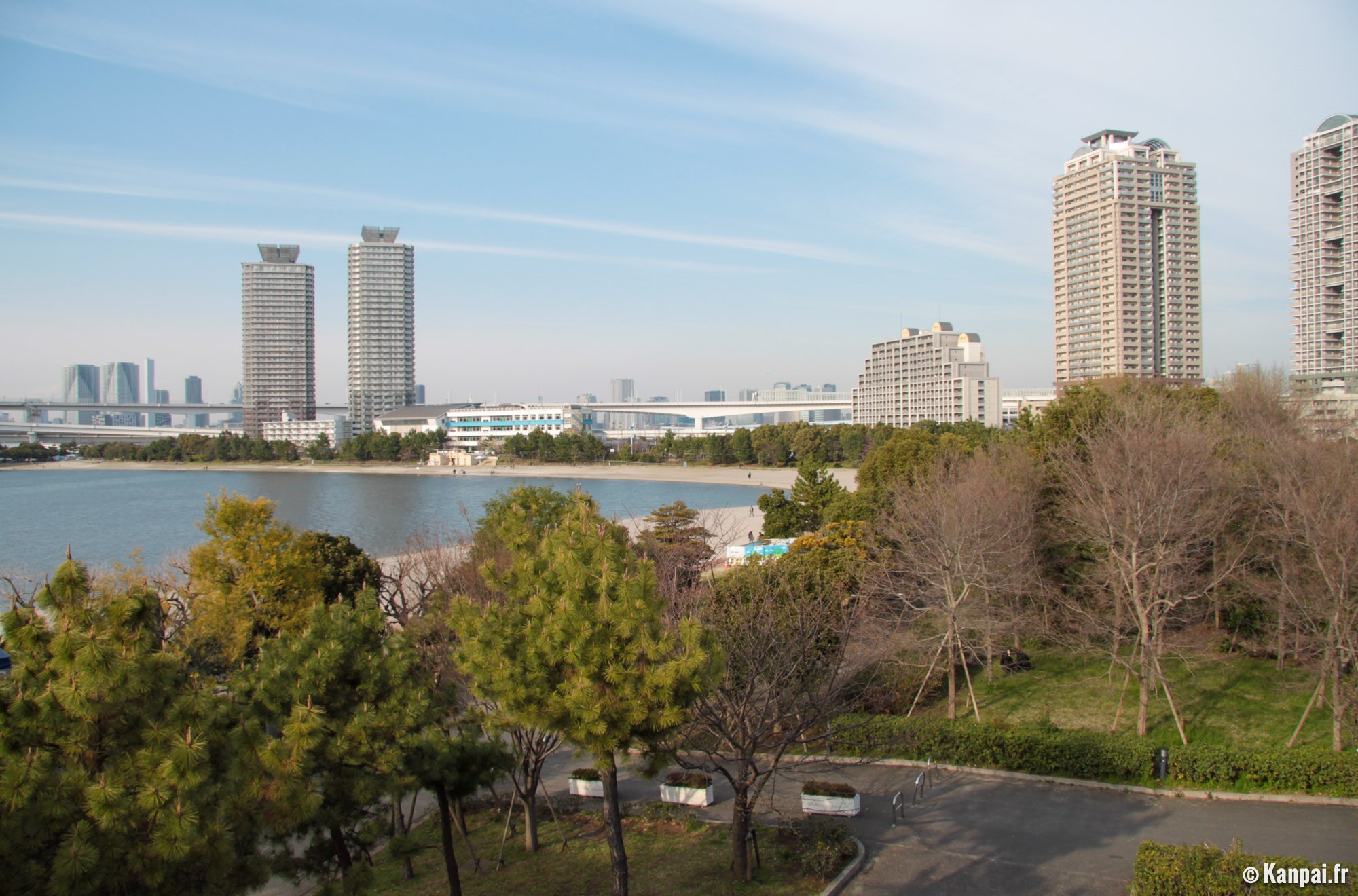 Plage d'Odaiba - Du sable au cœur de Tokyo